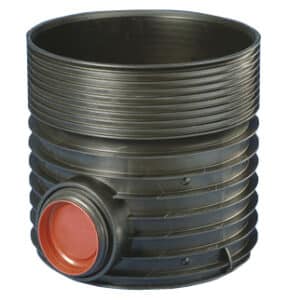 Wavin Tegra 250 x 600 mm TP1-brønd, glat, 30 gr. gennemløb » Kloakgods